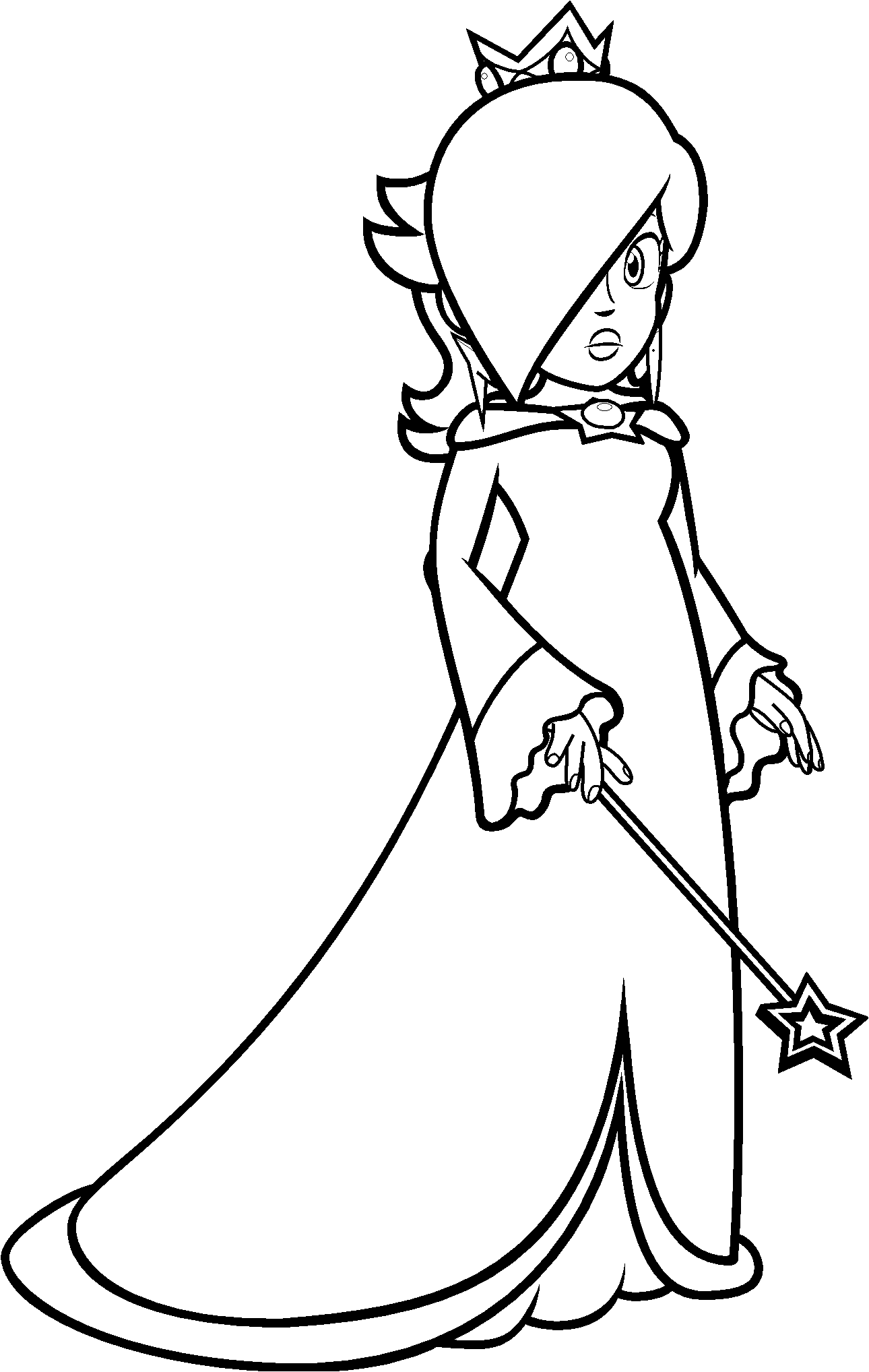 Rosalina Coloring By Blistinaorgin On Deviantart