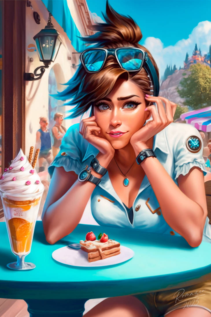 Tracers Ice Cream Break In Kings Row By Romazeo On Deviantart