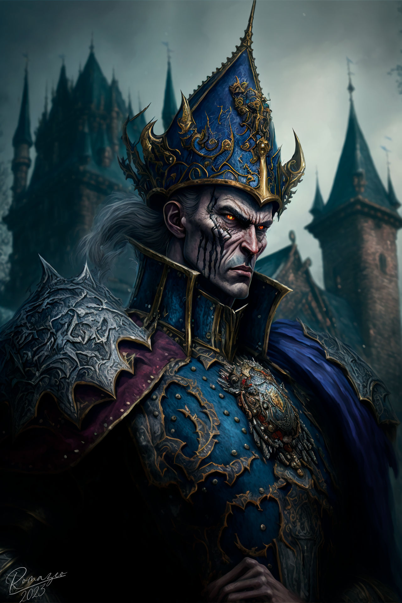 Vlad von Carstein as a king of Sylvania by Romazeo on DeviantArt Vlad von Carstein as a king of Sylvania by Romazeo on DeviantArt