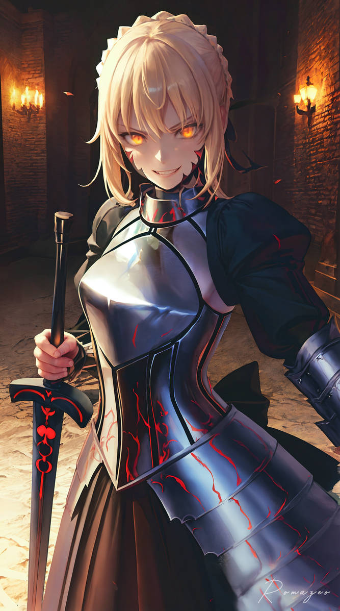 Artoria Pendragon Alter By Romazeo On Deviantart
