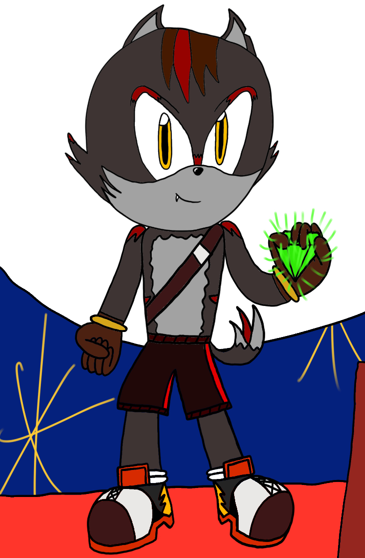 My Sonic Oc Nado The Wolf By Malibumike64 On Deviantart
