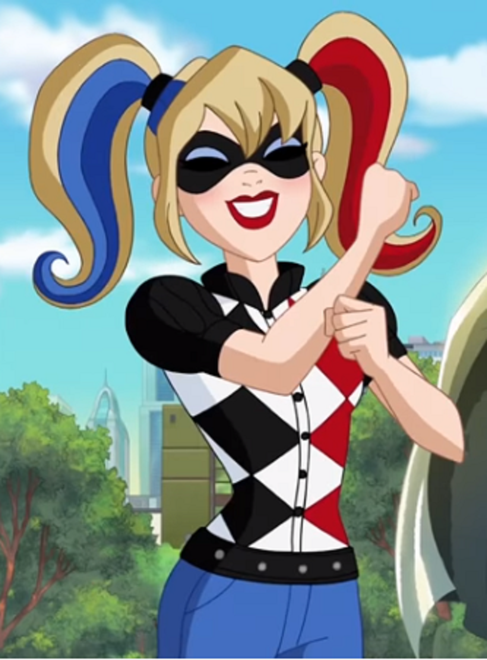 Harley Quinn Dc Superhero Girls 2015 Tickle Rp By Mysteryart901 On Deviantart