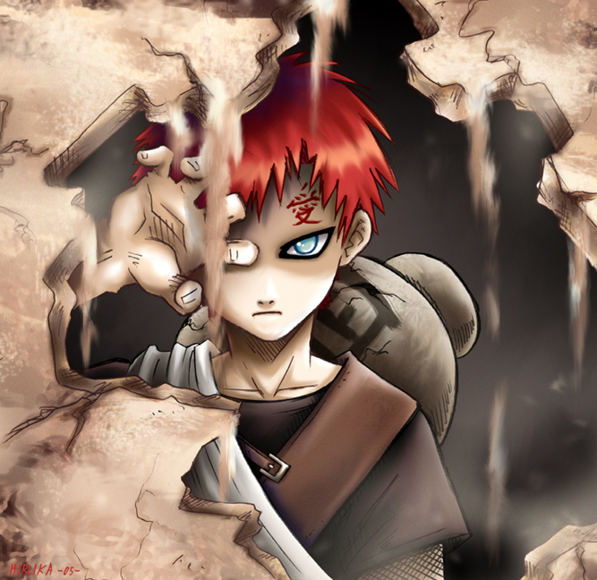Gaara By Hiruka00 On Deviantart