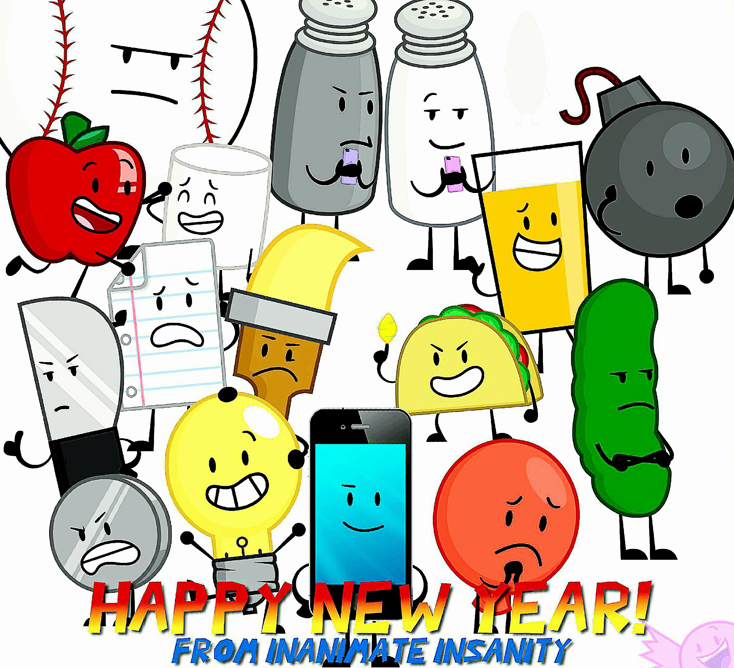 Happy New Year By Inanimate Insanity Object Show By