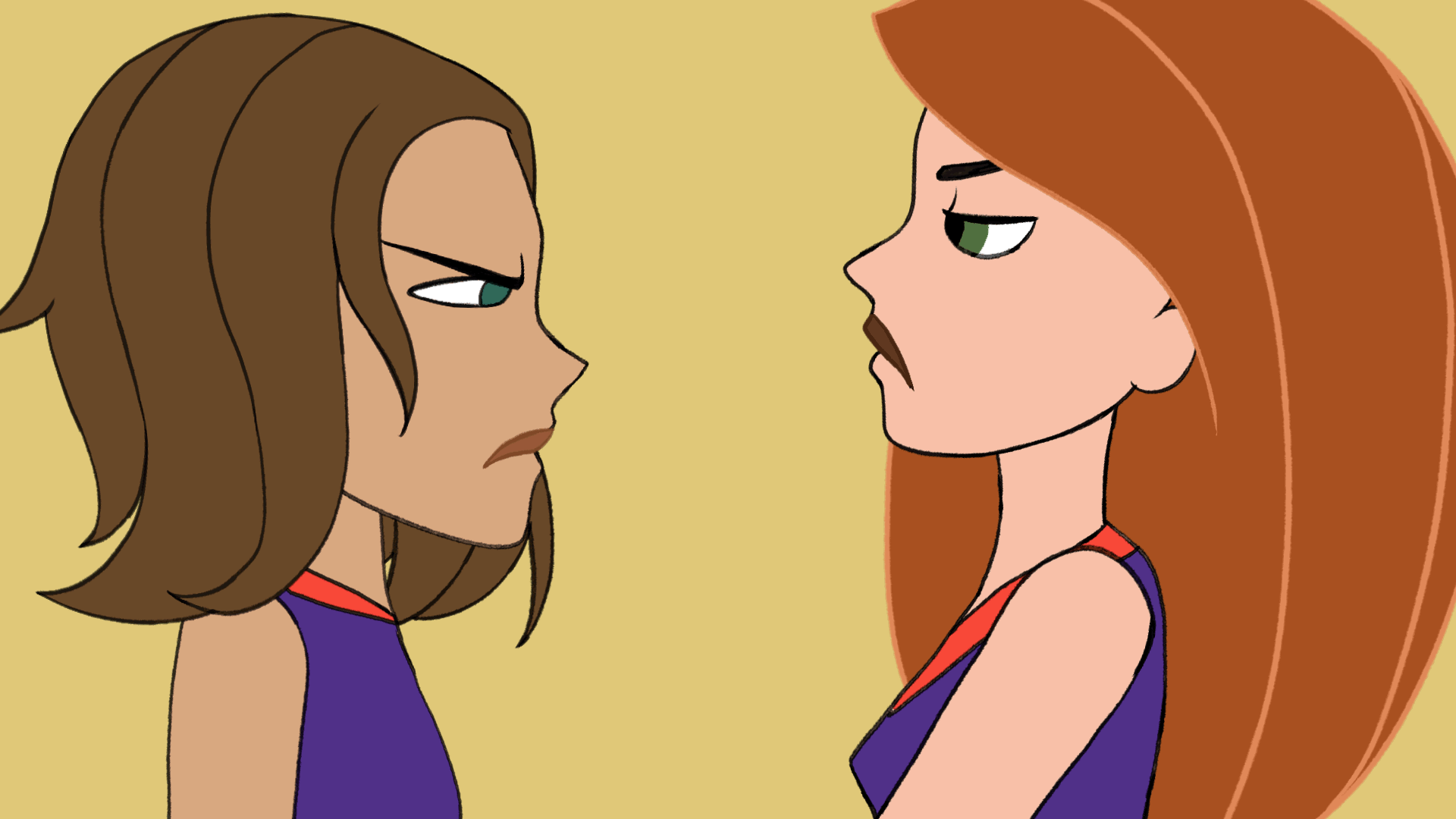 Kim Possible X Bonnie Rockwaller By Hanasakiyunarin On Deviantart