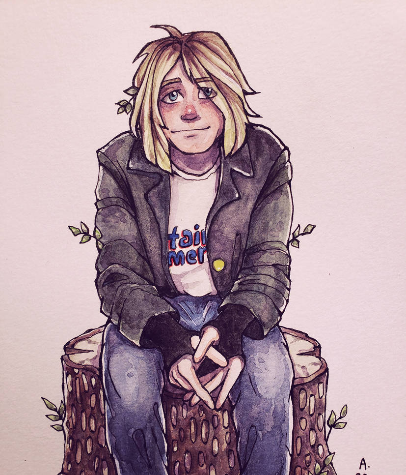 Kurt Cobain By Dexos Comic On Deviantart