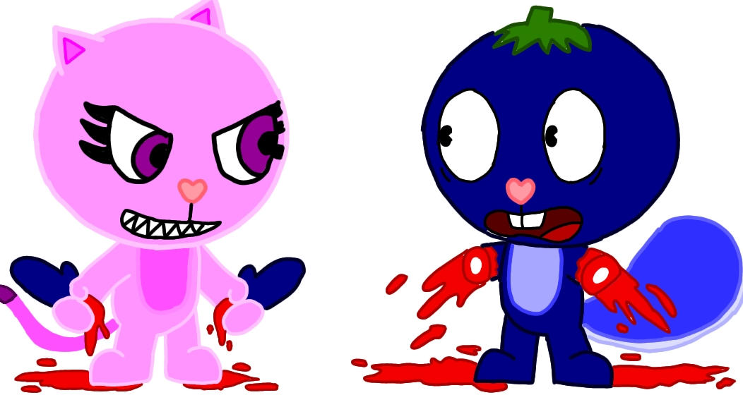 Bubblegum and Blueberry by alfettheskunk2012 on DeviantArt Bubblegum and Blueberry by alfettheskunk2012 on DeviantArt