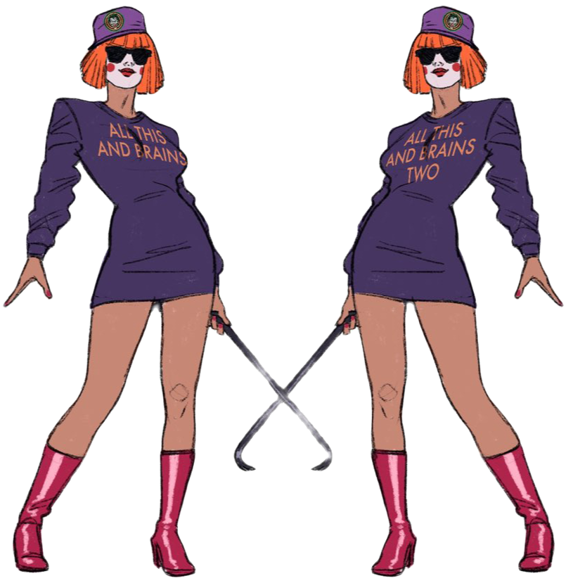 Burtonverse Dee Dee Twins Png By Gavin53zan On Deviantart