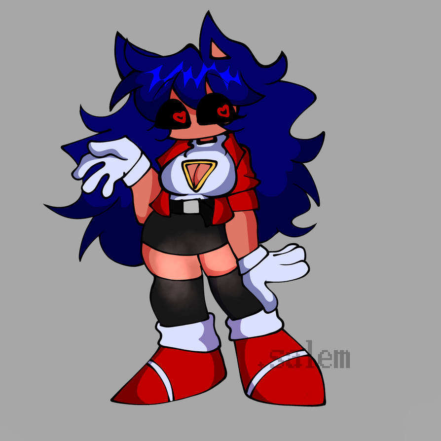 Fem Sonic But Fnf By Salemhasdied On Deviantart