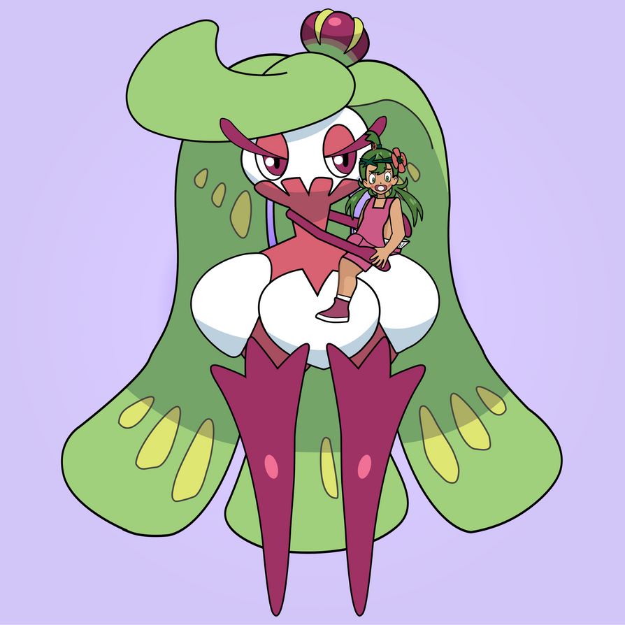 Mallow And Mummy Tsareena By Lugiashatchling Lugi On Deviantart
