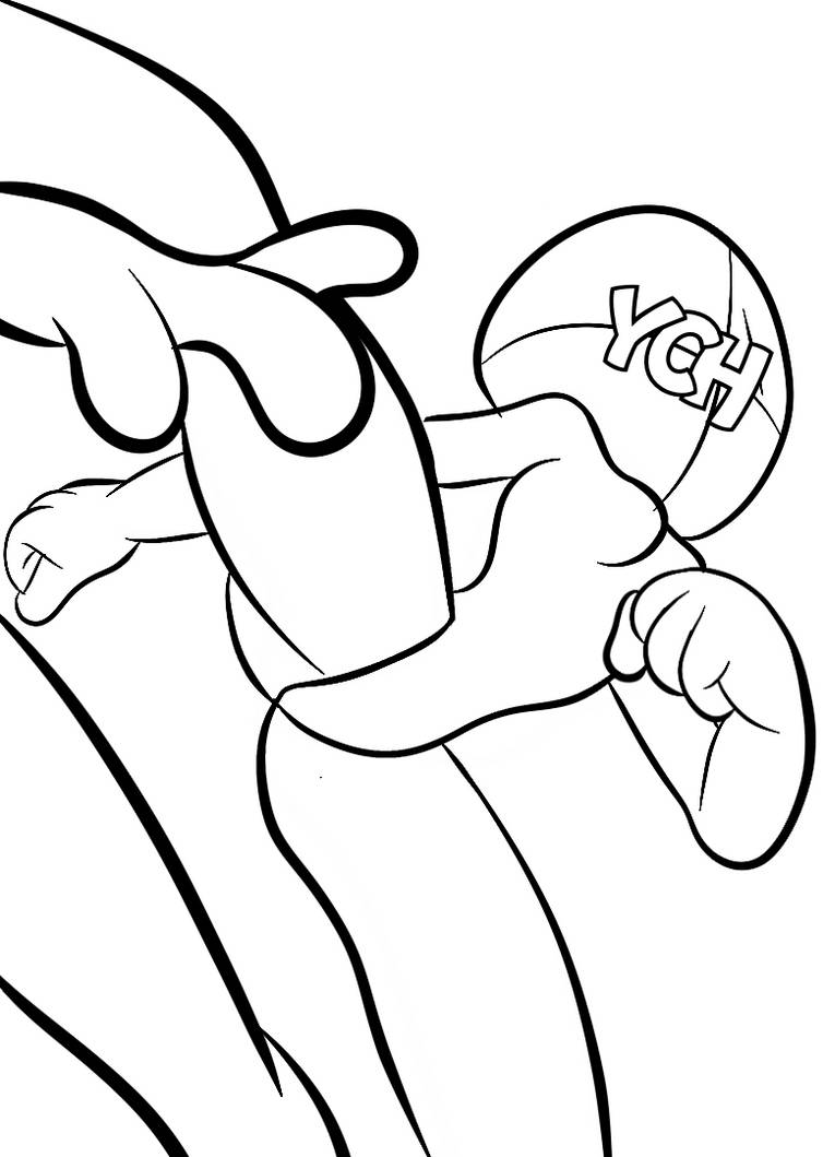 Ych Spinning Hook Kick By Gritz Mo On Deviantart