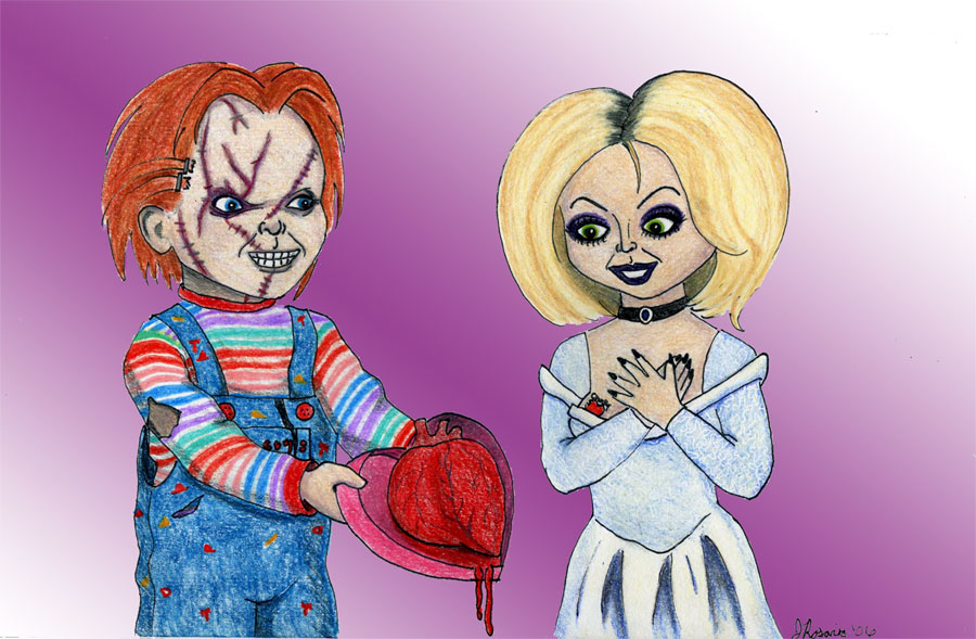 Chucky And Tiffany Valentine By Psychodelicategirl On Deviantart