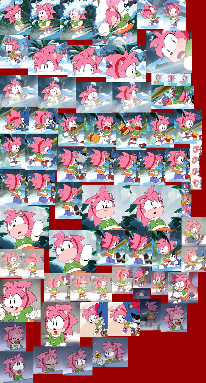 Amy Rose Sonic Mania Plus 1 By Mabmb1987 On Deviantart