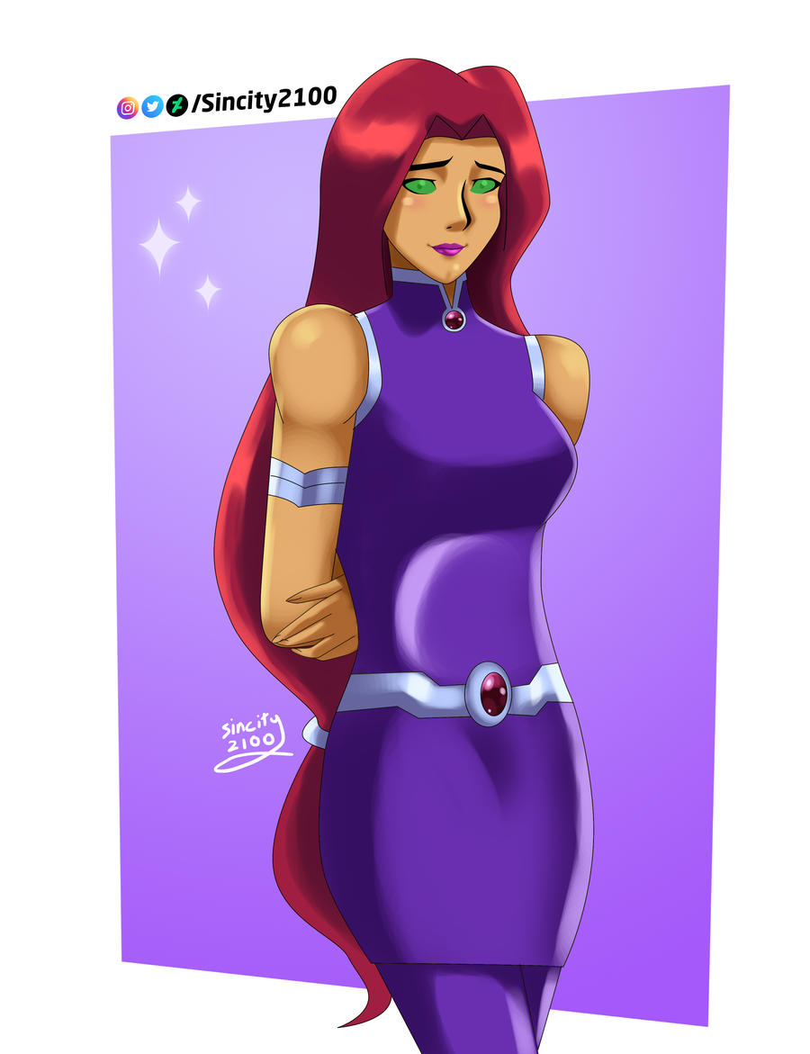 Starfire By Sincity2100 On Deviantart
