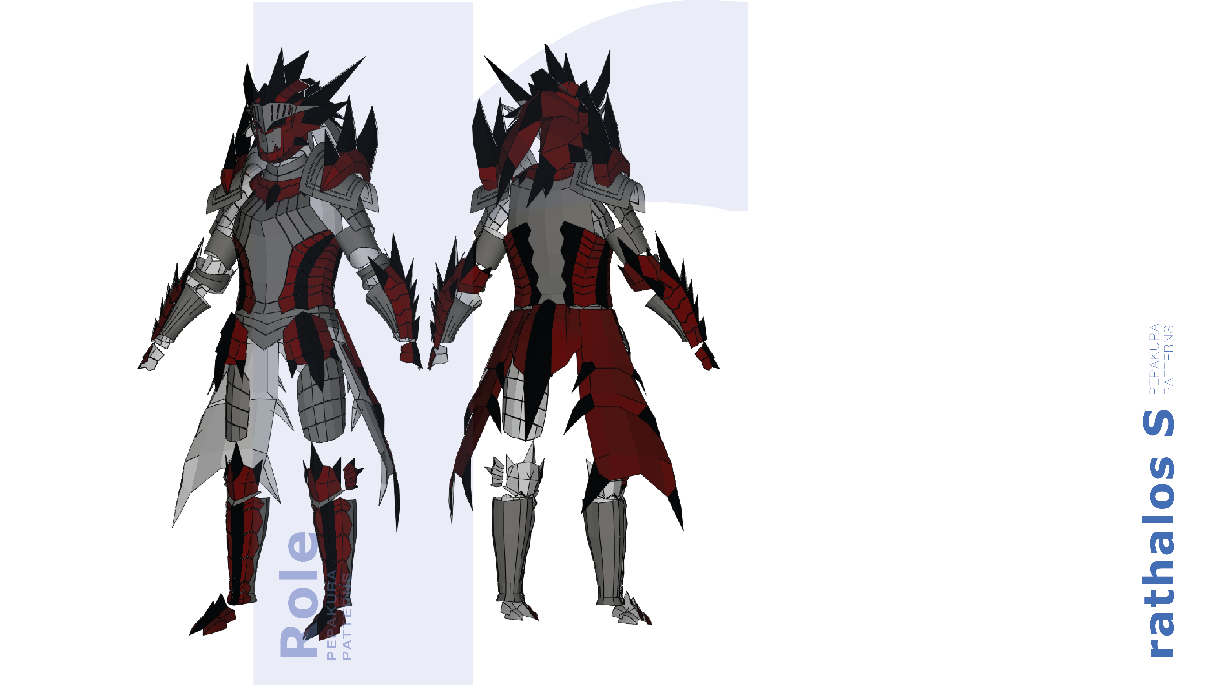 Rathalos S | Cosplay Pepakura Template by Einkindler on DeviantArt Rathalos S | Cosplay Pepakura Template by Einkindler on DeviantArt