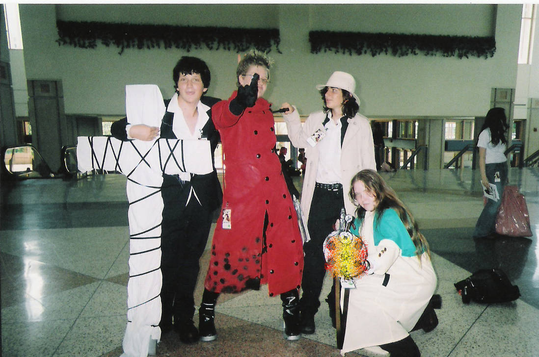 Trigun group Shooting Milly by KonoichiKyuketsuki on DeviantArt