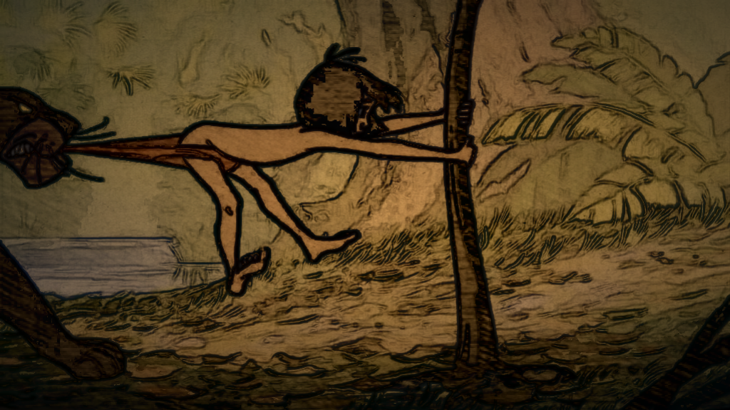 Hold On Tight Mowgli By Winstonthegorilla68 On Deviantart