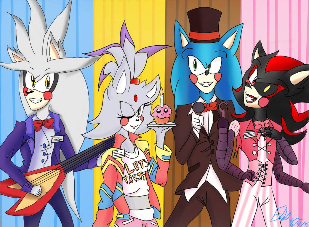 Fnaf 2 Sonic By Ithiliam On Deviantart