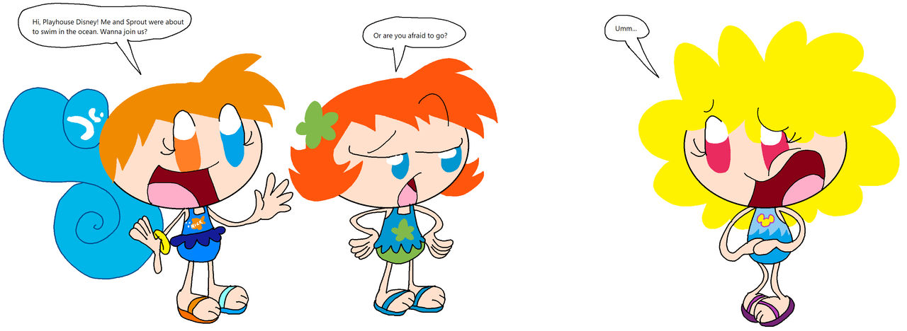 Toon June 2023 Beach Girls By Lapisfan2055 On Deviantart