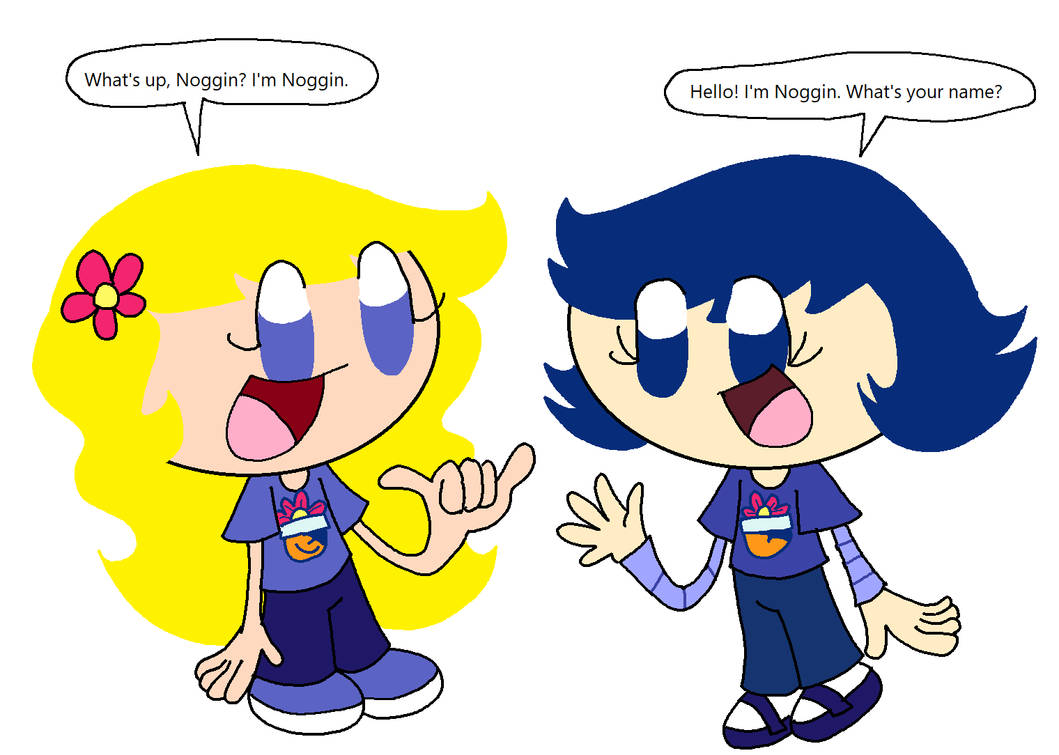 Noggin Meets Noggin By Lapisfan2055 On Deviantart