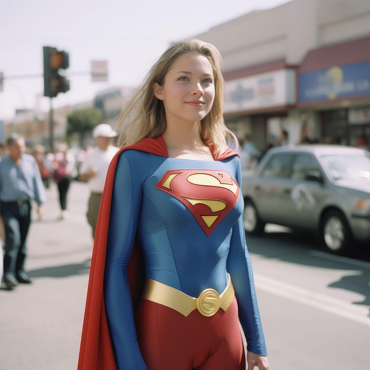 Ai Supergirl Happy 2 By Bradbarry2 On Deviantart