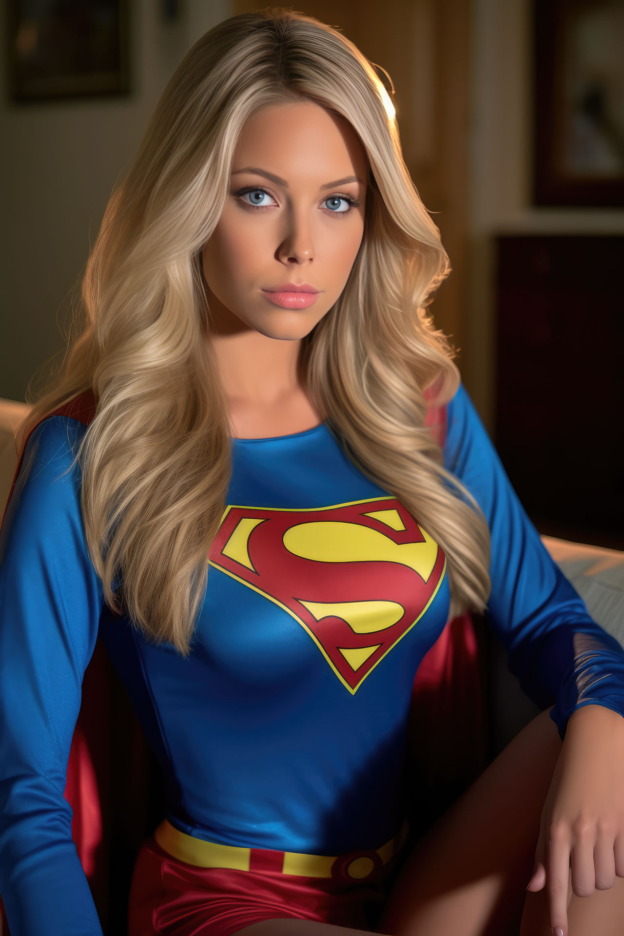 Ai Supergirl Waiting By Bradbarry2 On Deviantart