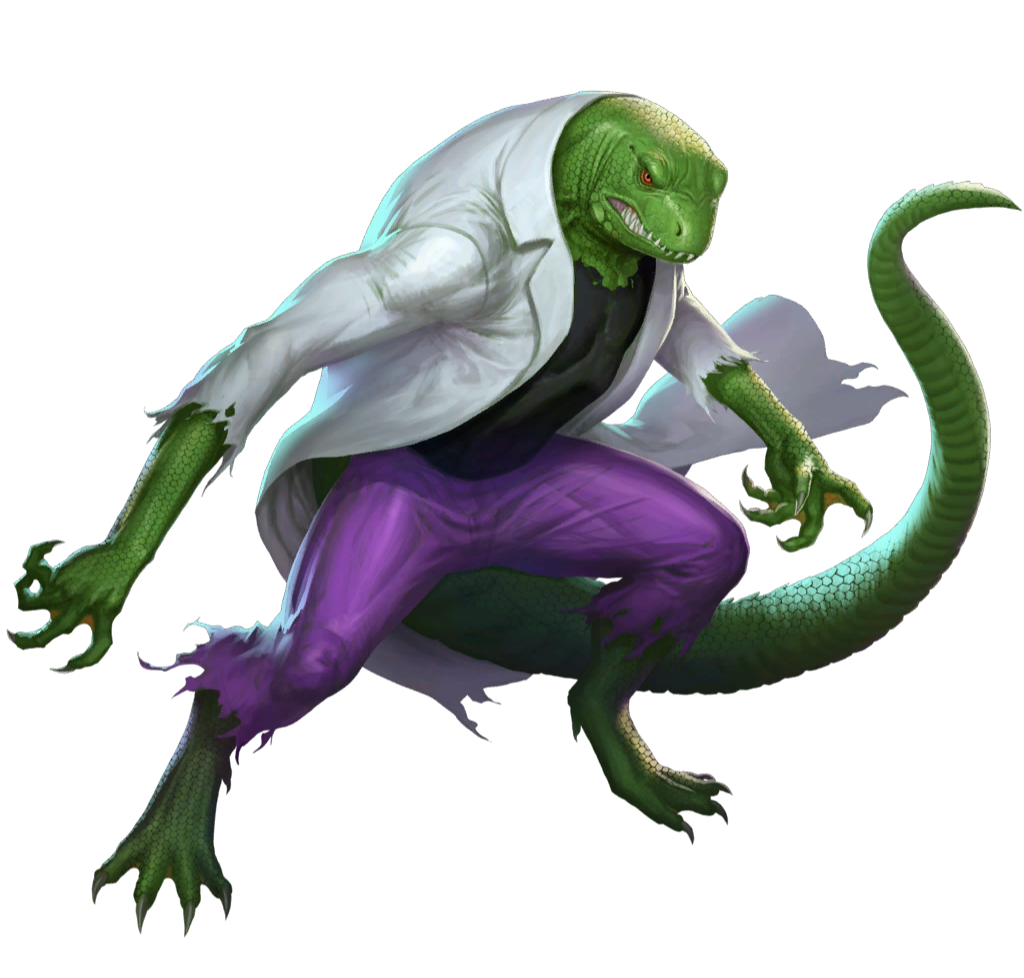 Lizard Marvel Puzzle Quest Render By Egg84 On Deviantart