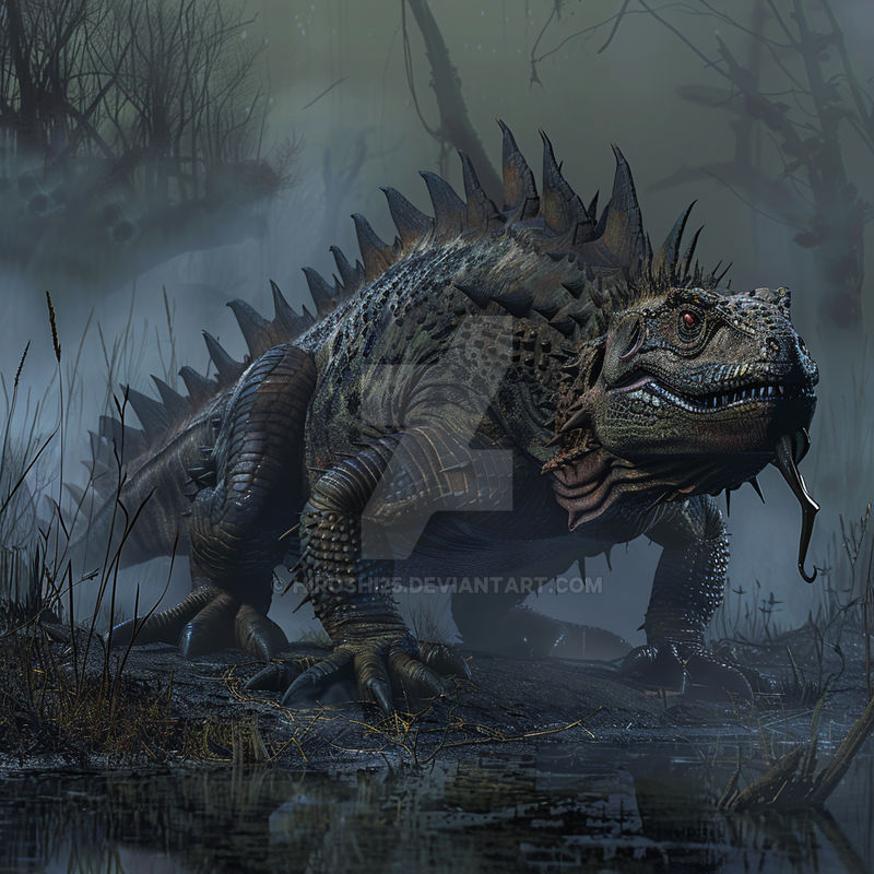 Swamp Tier 7 Basilisk By Hiroshi25 On Deviantart