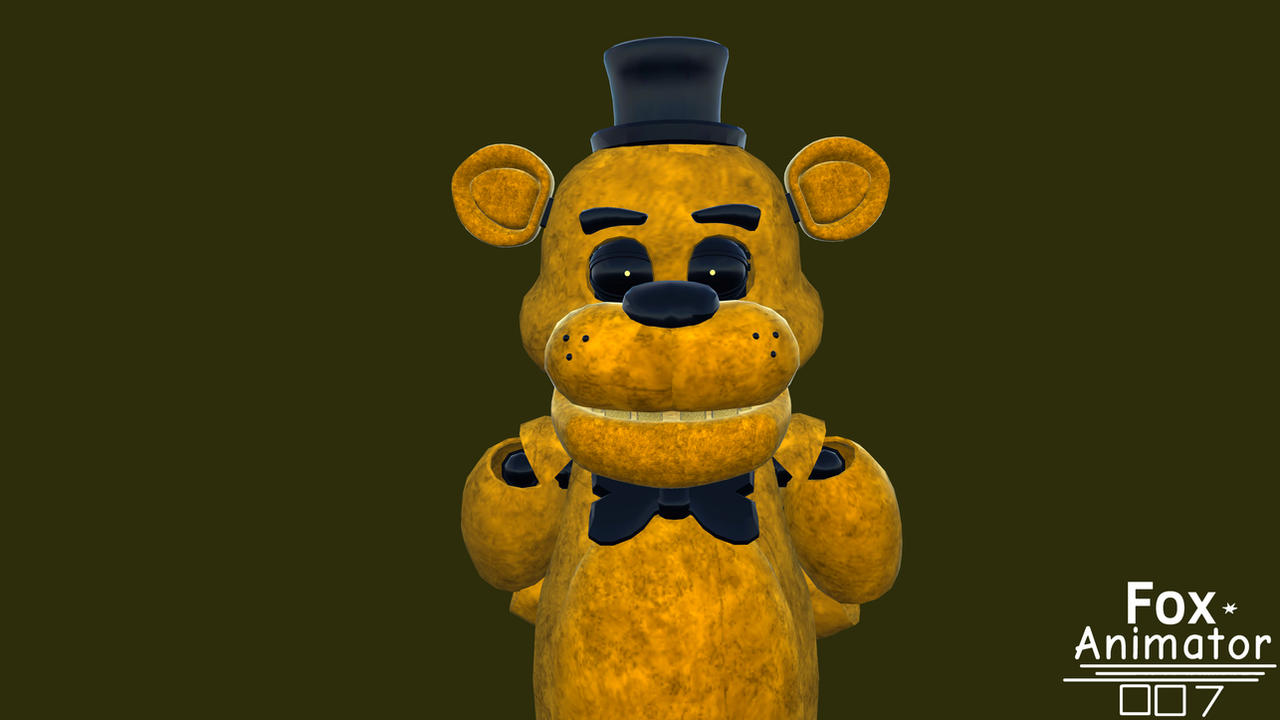 P3d Fnaf Goldenfreddy By Foxanimator007 On Deviantart