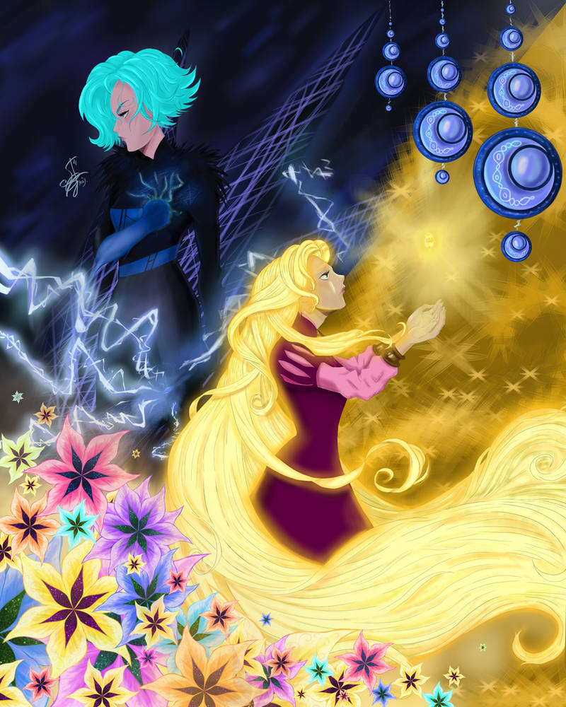 Rapunzel And Cassandra By Maxim Do On Deviantart
