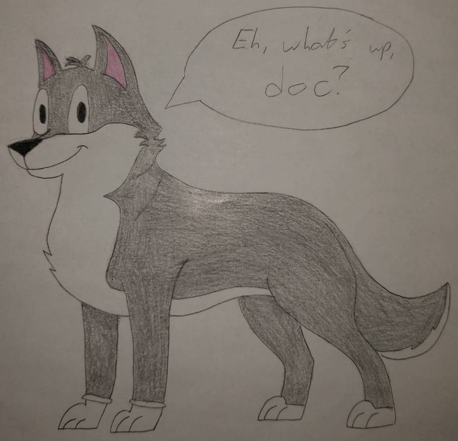 Bugs Bunny As A Husky By Bugsbunny82 On Deviantart