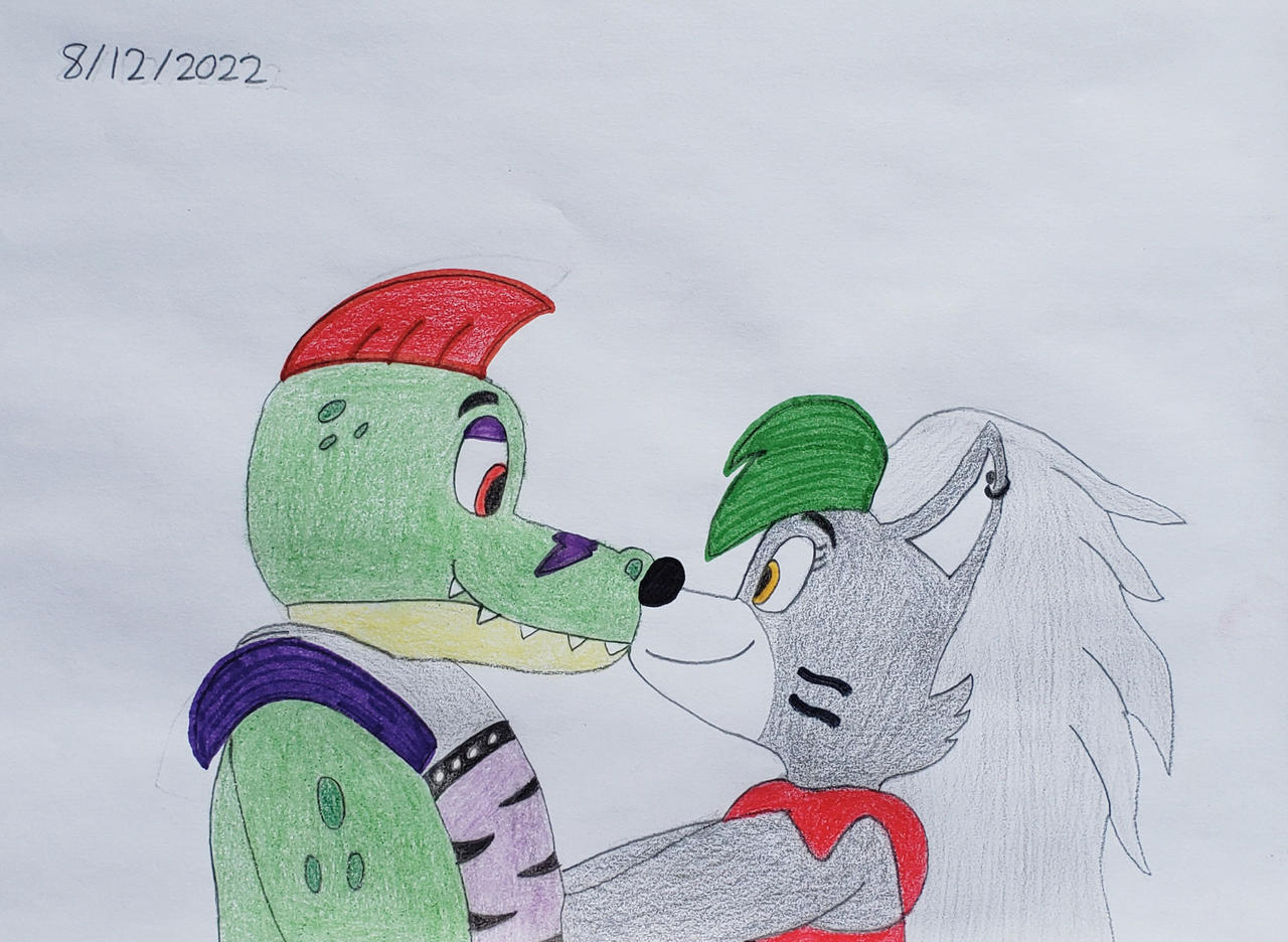 Monty And Roxy In Love By Bugsbunny82 On Deviantart