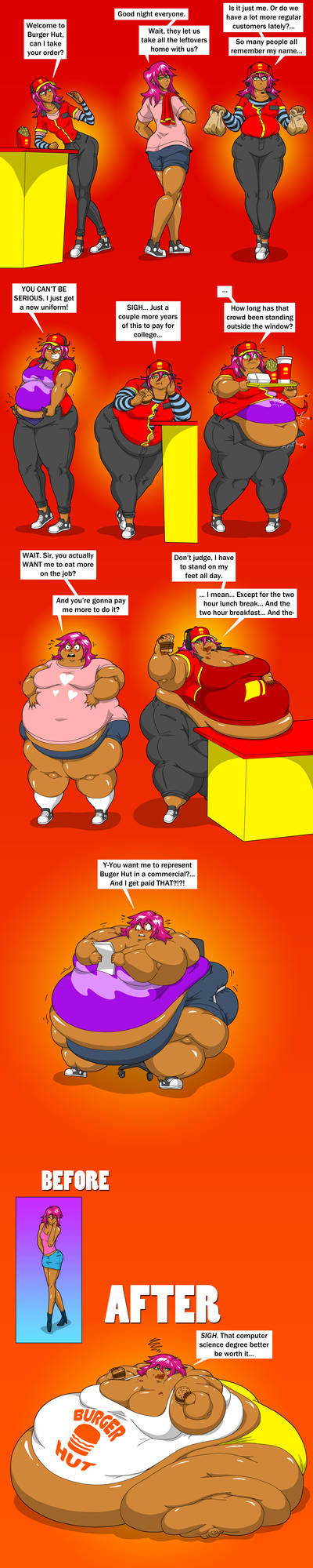Burger Hut Oc Wg Sequence By Kageyragey On Deviantart