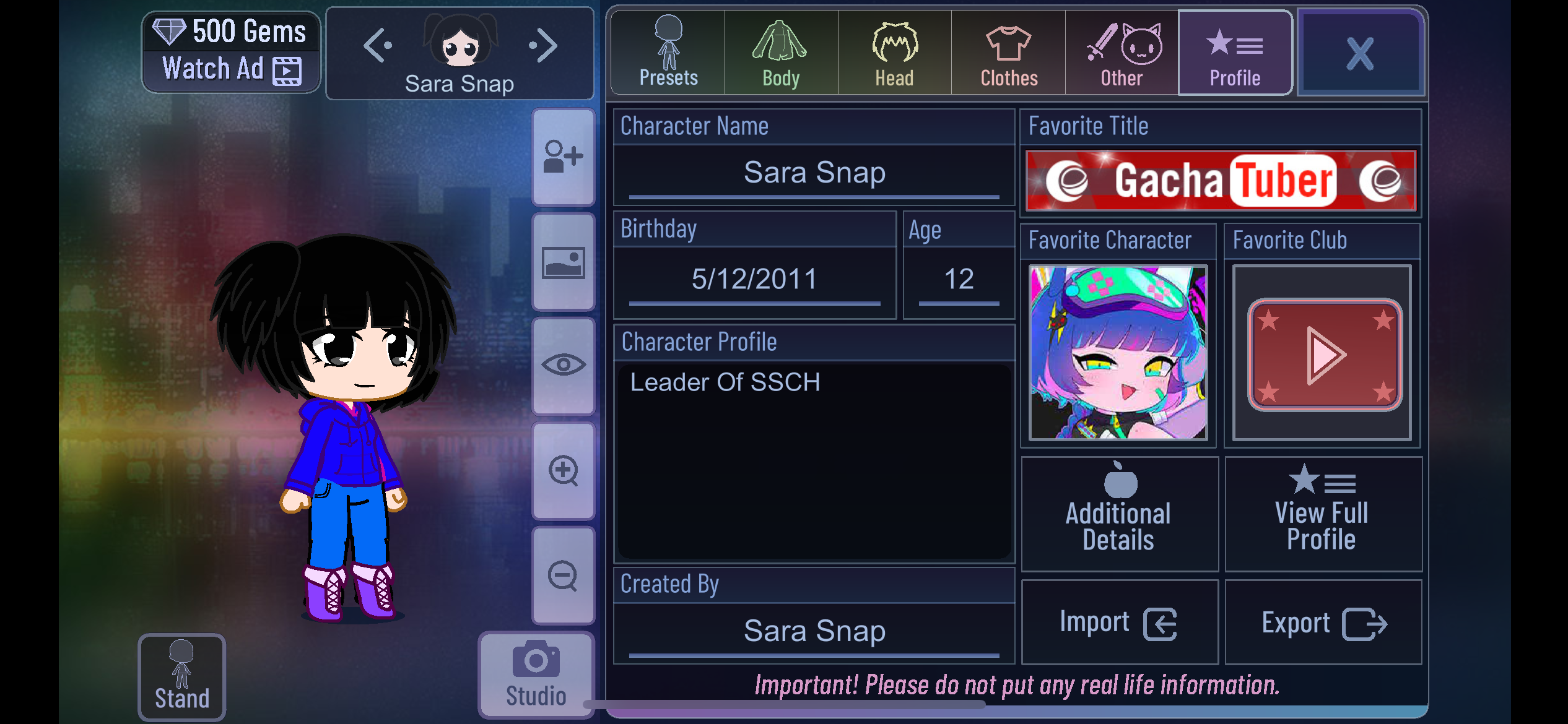 Sara Snap Gacha By Sarasnapcrackhouse On Deviantart