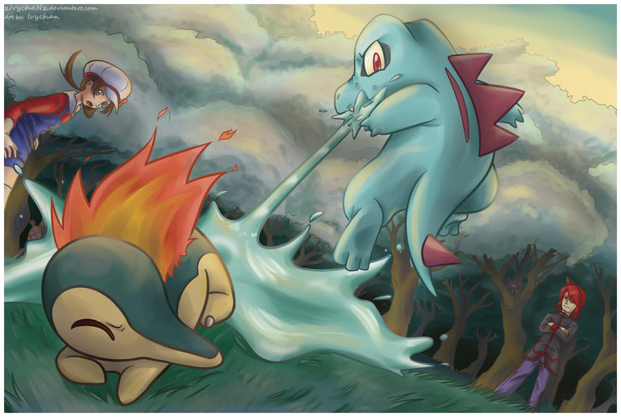 Hgss Rivals Encounter By Yotsuba No Clover On Deviantart