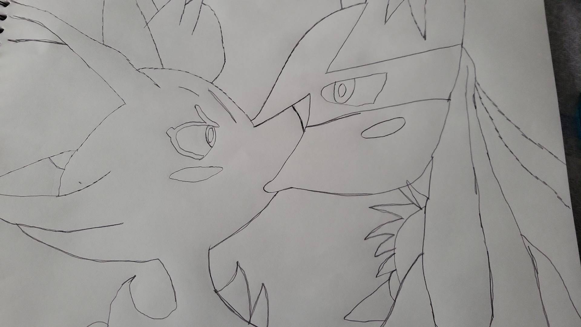 Lucario And Braixen Accident Kissing By Sonicx804 On Deviantart