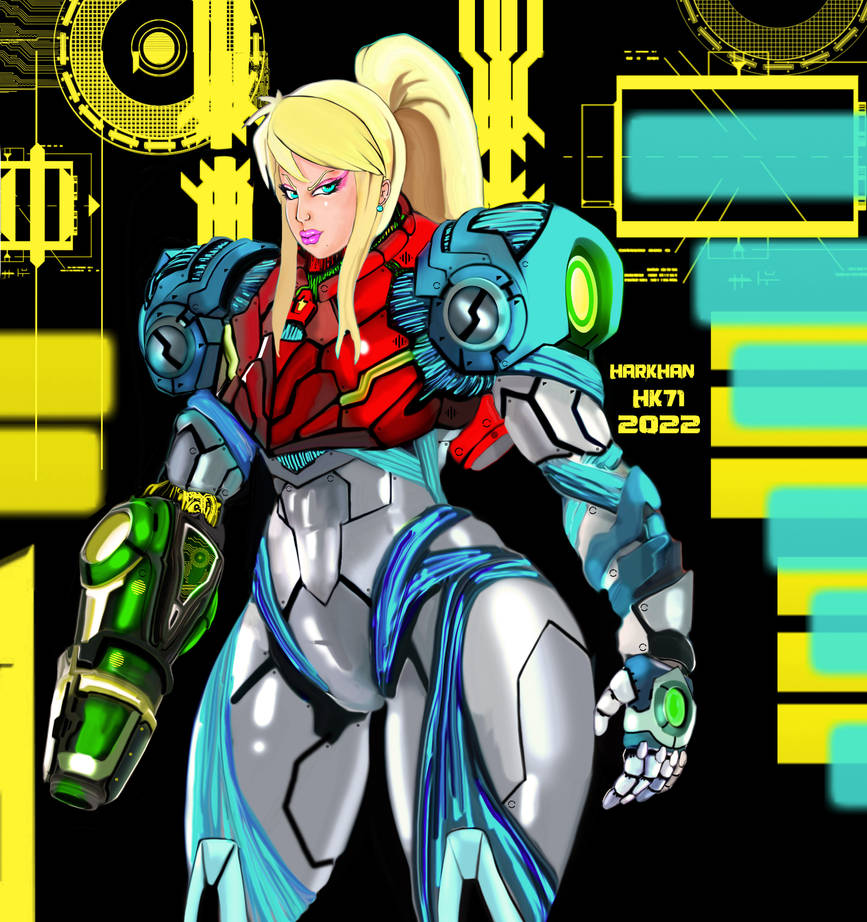 Samus Aran Armor Dread By Harkhan71 On Deviantart