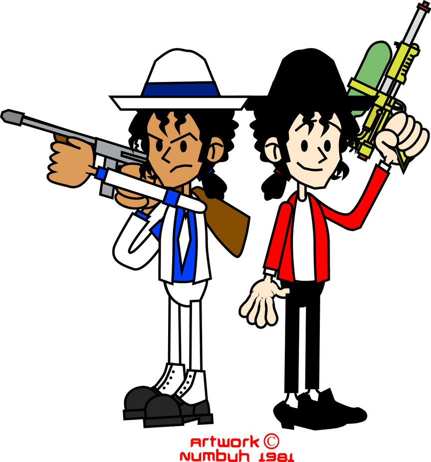 2 MJ s With Guns By Numbuh1981 On DeviantArt 2-mj-s-with-guns-by-numbuh1981-on-deviantart