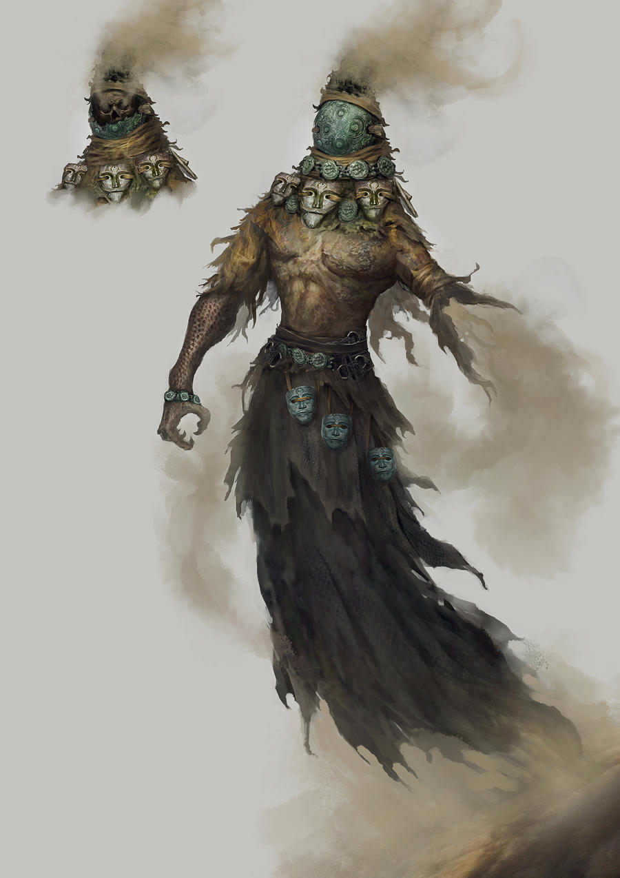 Daeva The Rejected God By Nahelus On Deviantart