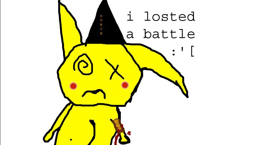 pikachu fails by Zabarii on DeviantArt