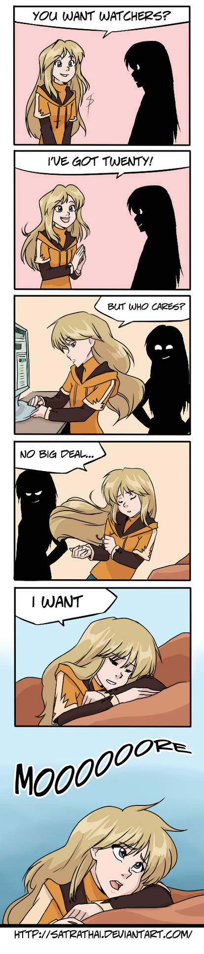 Satra Wants More By Satrathai On Deviantart