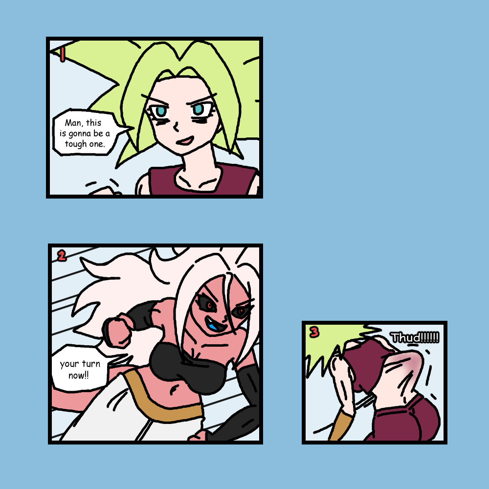 Kefla vs android 21 by BBBSummer on DeviantArt Kefla vs android 21 by BBBSummer on DeviantArt