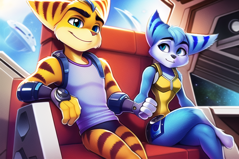 Ratchet And Rivet 2 By Doberfinch On Deviantart