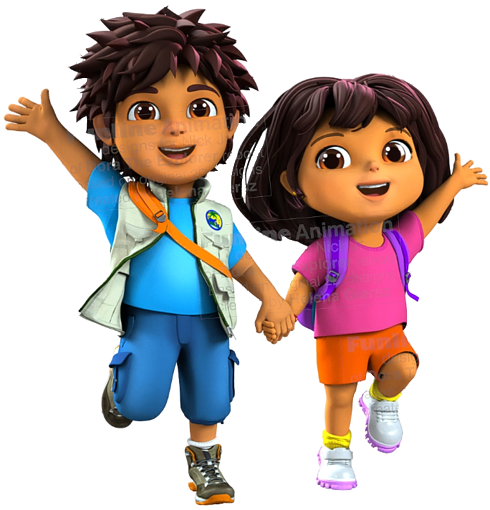 Dora And Diegocgi By Repandadoodle On Deviantart
