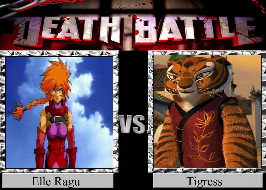 Elle Ragu Vs Tigress By Jasonpictures On Deviantart