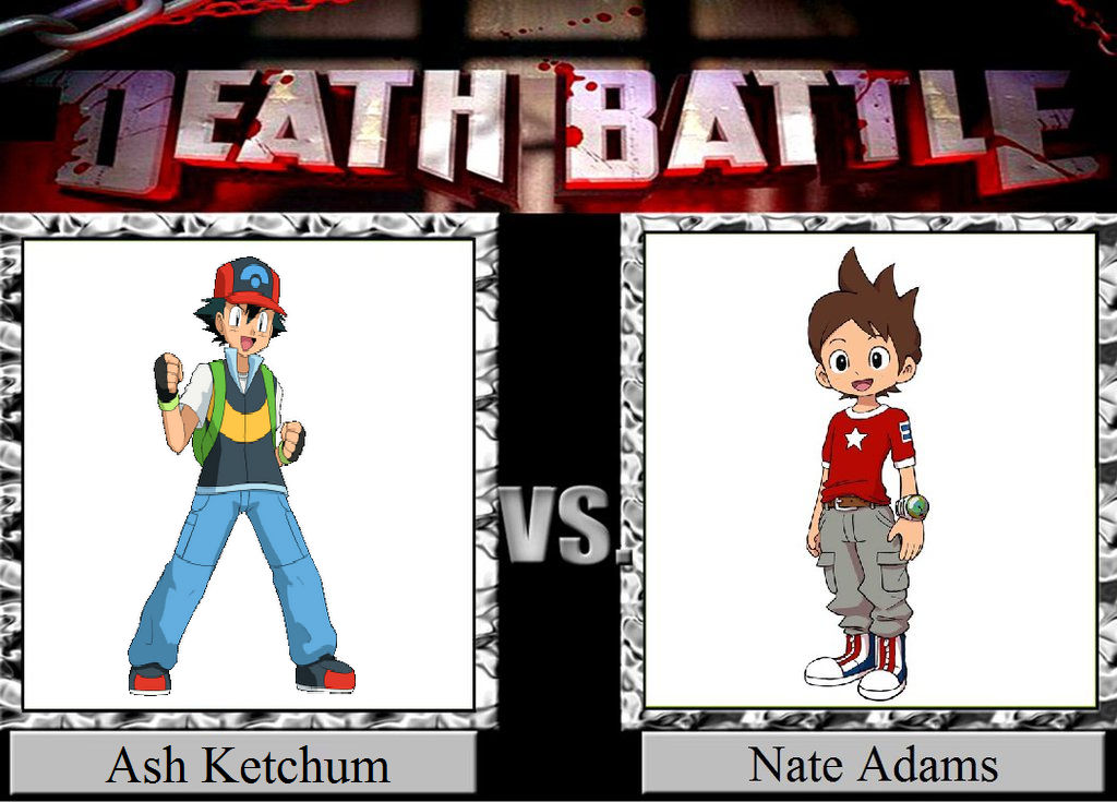 Ash Ketchum vs. Nate Adams by JasonPictures on DeviantArt Ash Ketchum vs. Nate Adams by JasonPictures on DeviantArt