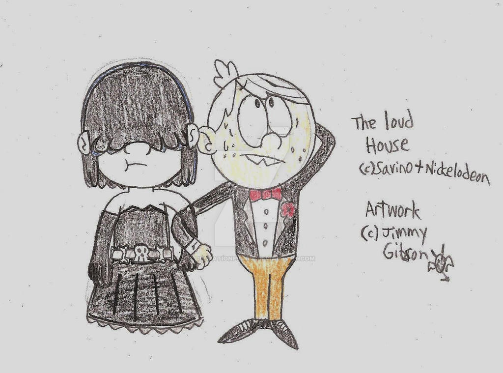 The Loud House Lucy And Lincoln By Celmationprince On Deviantart