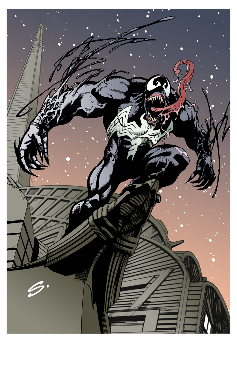 Venom Color Copy By Stevescott On Deviantart