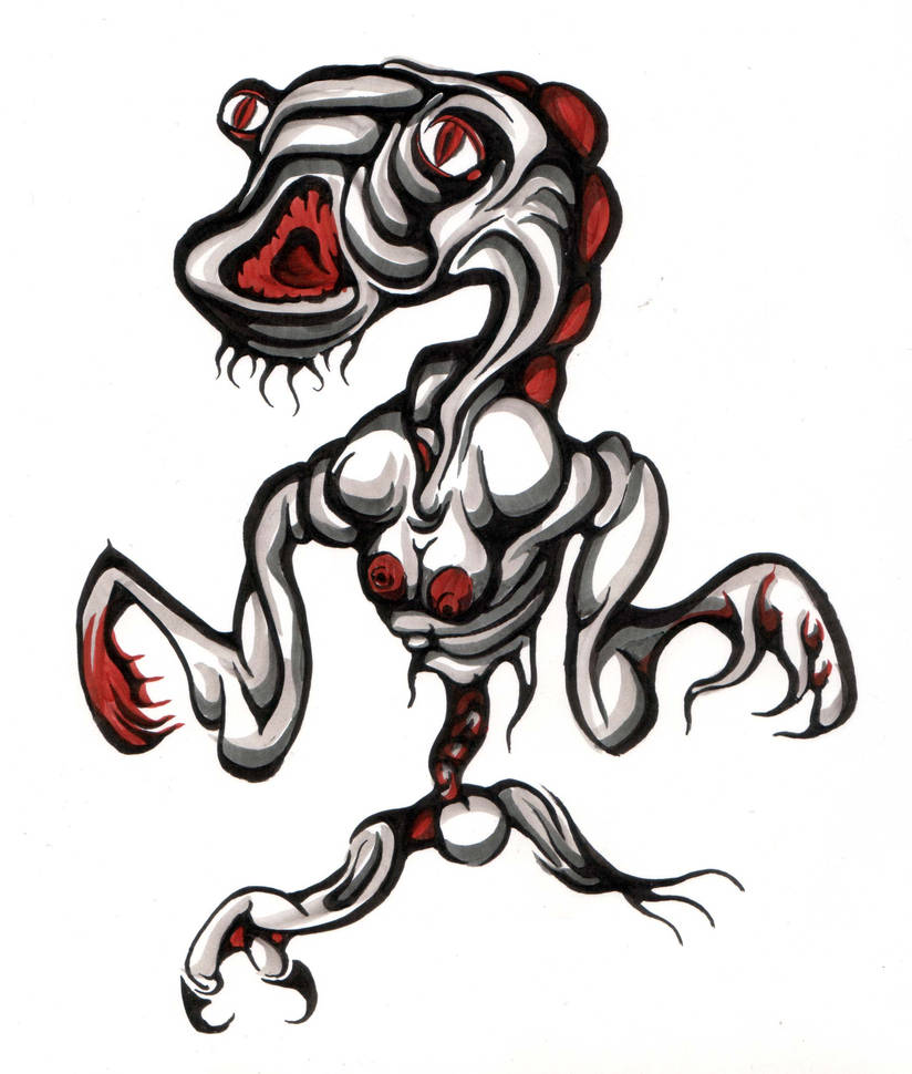 sanguine monster by spiderbrad369 on DeviantArt