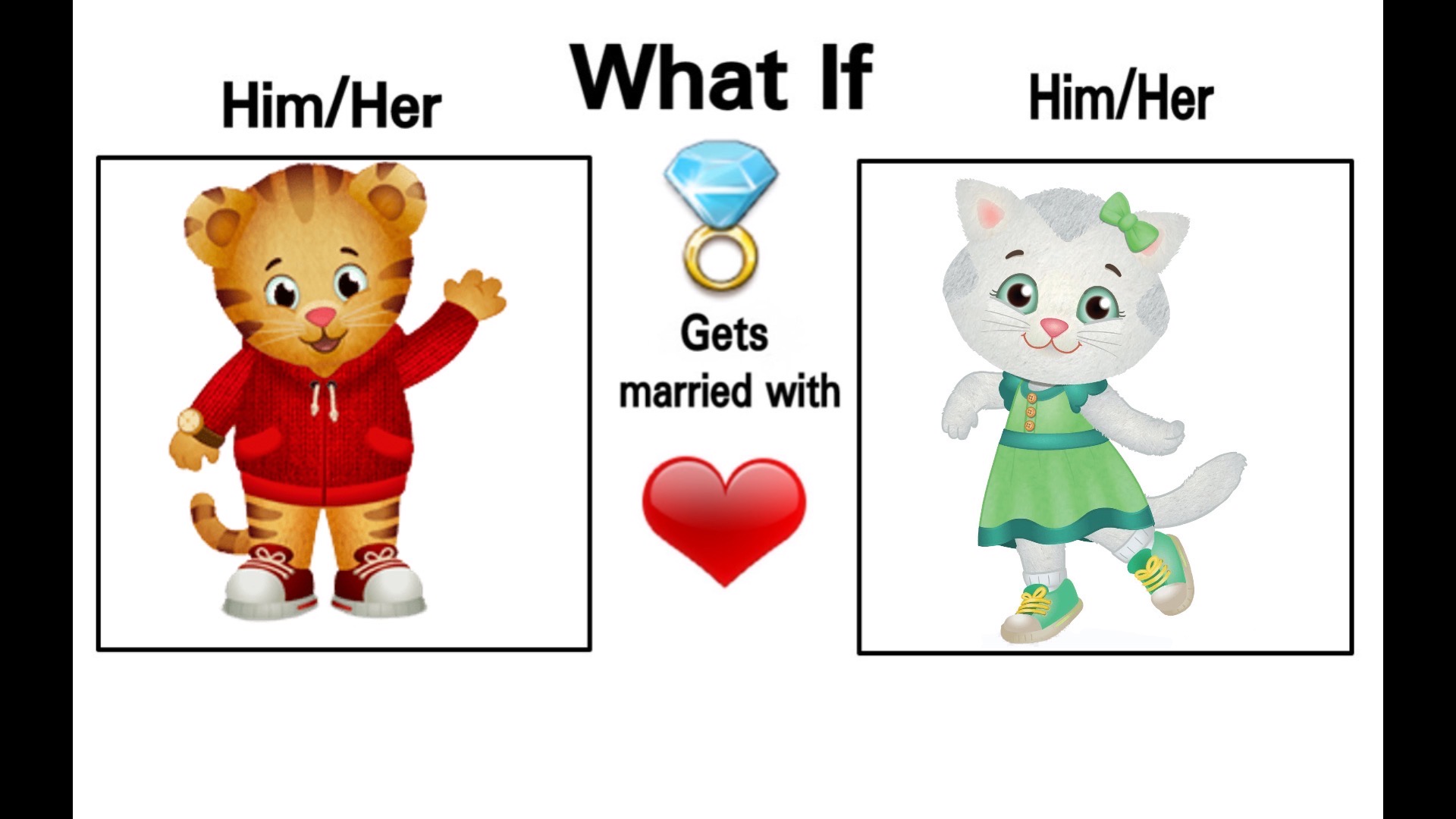 What If Daniel Tiger Marries Katerina Kittycat By Dttf1225 On Deviantart